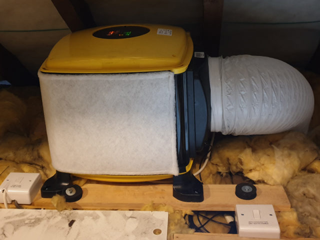 Radon Reduction - Loft PIV - Positive Input Ventilation Systems explained