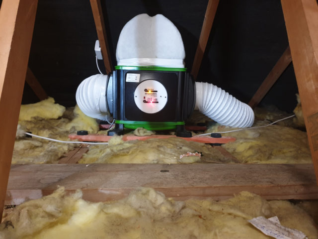 Radon Reduction - Loft PIV - Positive Input Ventilation Systems explained