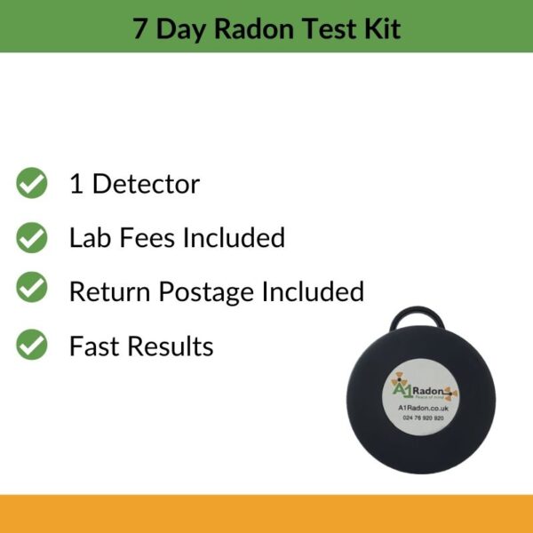 Home Buyer 7 day Radon Gas Detector Kit - Radon Testing Experts